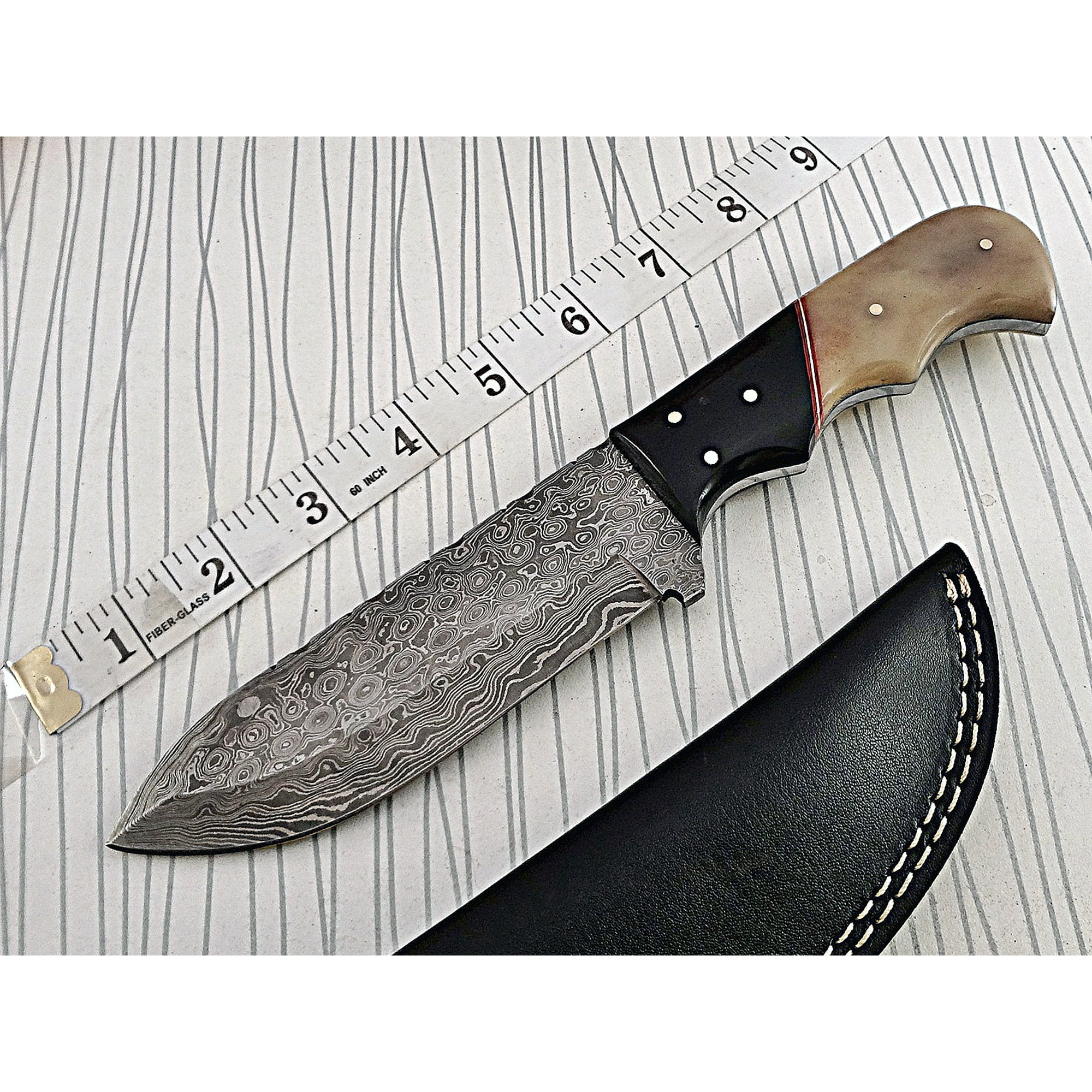 Click here for Damascus Depot 9.5 Long Damascus Steel Full Tang H... prices