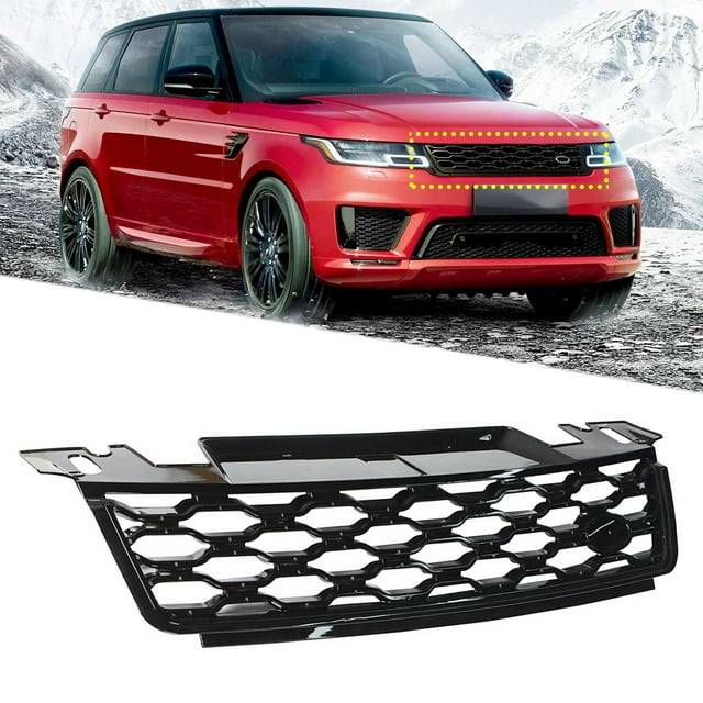 Fit for 18-19 Range Rover Sport Grill Front Upper Grille - Walmart.com
