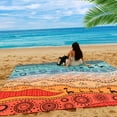 Beach Blanket Anti Sand, Oversized Beach Mat, Large And Compact Sand ...