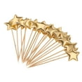 20pcs Star Cupcake Cake Topper Birthday Baby Shower Cake Centerpieces ...
