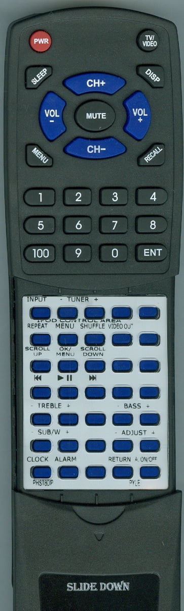 Replacement Remote for PYLE RTPHST80IP, QS0012, PHST80IP - Walmart.com