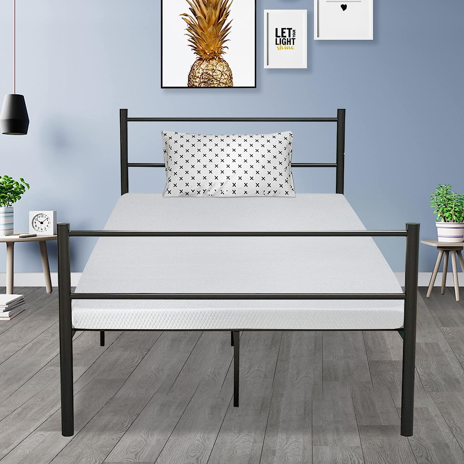 Click here for Fdw 5 Inch Gel Memory Foam Mattress Medium-Firm Ma... prices