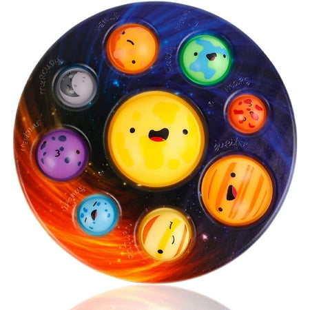 Simple Popper Fidget Dimple Bubble Toys, Planet Dimple Figet Satisfying ...