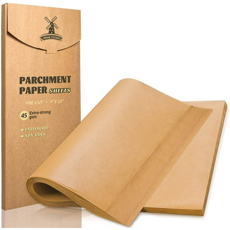 200-Piece Parchment Paper Baking Sheets 12 x 16 Inch, Precut Non-Stick ...