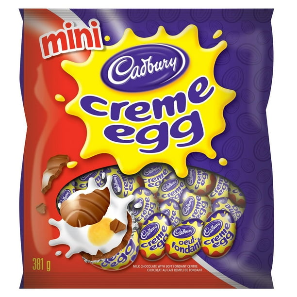 Cadbury Chocolate Mini Creme Eggs, 381G - Walmart.ca