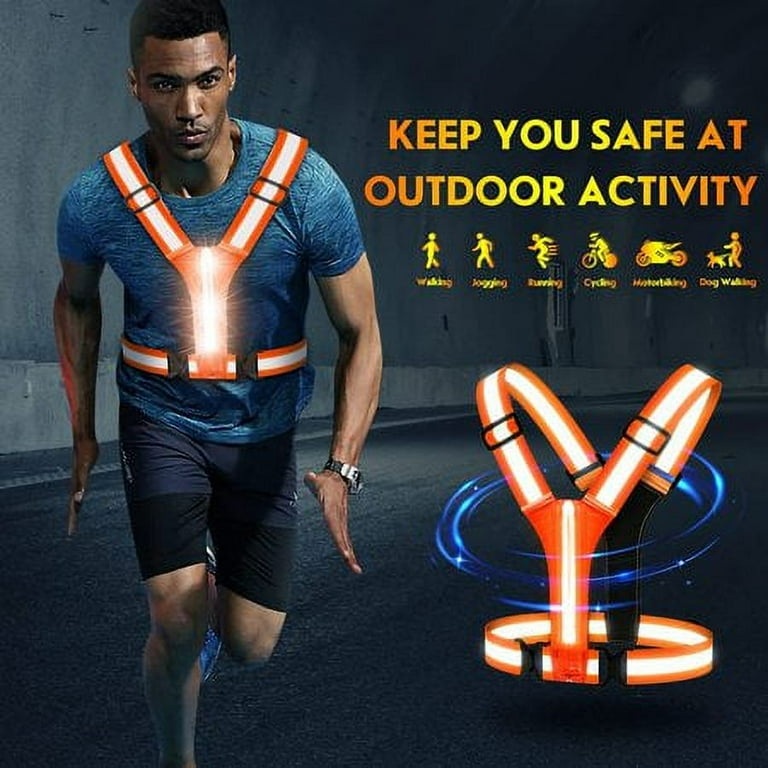 Reflective Running Tops Men