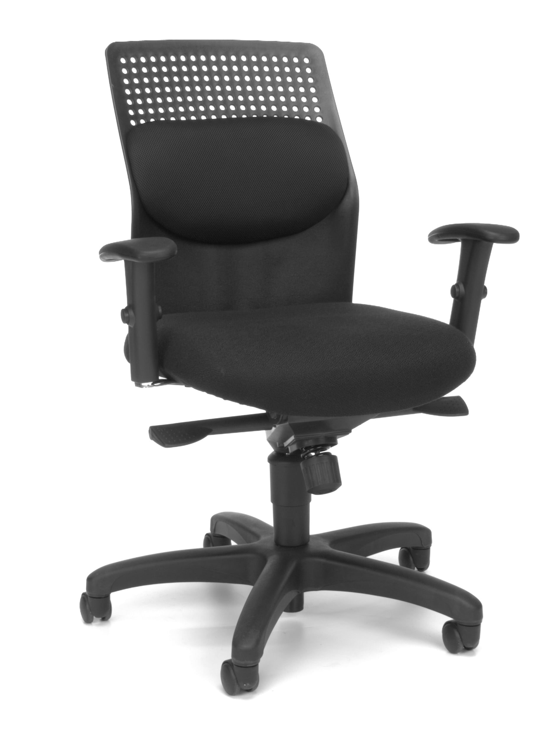 OFM AirFlo Series Model 650 Fabric Executive Task Chair with Adjustable ...
