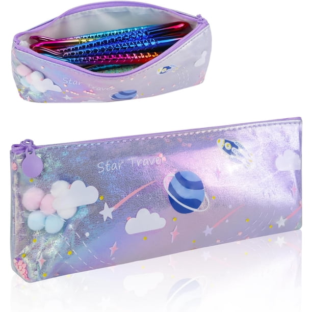 Cute Pencil Pen Case, Big Capacity Pencil Pouch Cartoon Pencil Storage ...