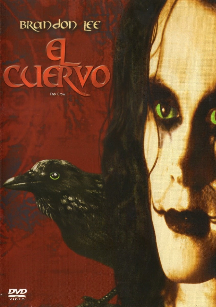 El Cuervo The Crow Brandon Lee 1994 Pelicula Dvd Warner Bros DVD ...