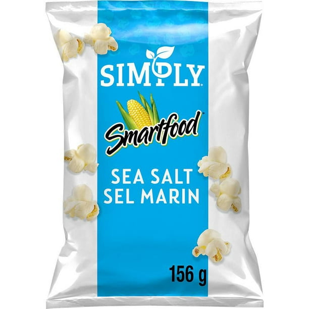 Smartfood Simply Sea Salt Popcorn, 156 GM - Walmart.ca