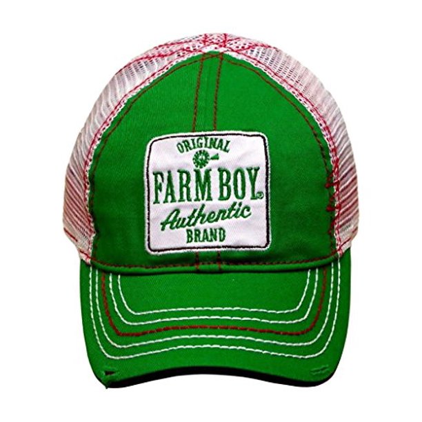 Farm Boy - Farm Boy Green Patch Kids Mesh Hat-m/l - Walmart.com ...