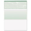 "Standard Security Check, 11 Features, 8.5 X 11, Green Marble Top, 500 ...