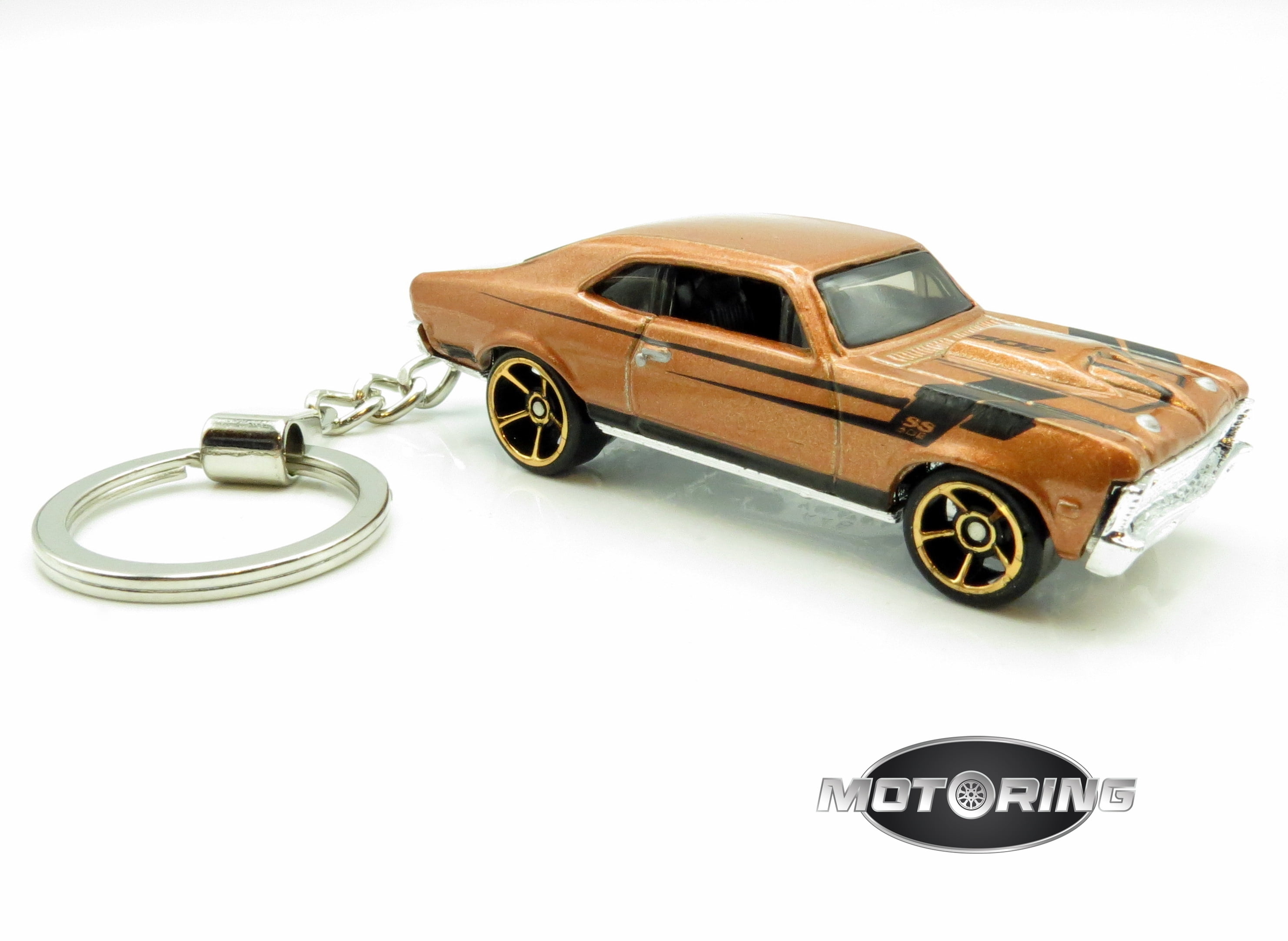 Keychain 1968 '68 Chevy Nova Copper Orange Car Rare Novelty 1:64 ...