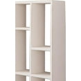 SOFE Wood White Shadow Box Frame with Shelves, 3 Tier Wall Shelving ...