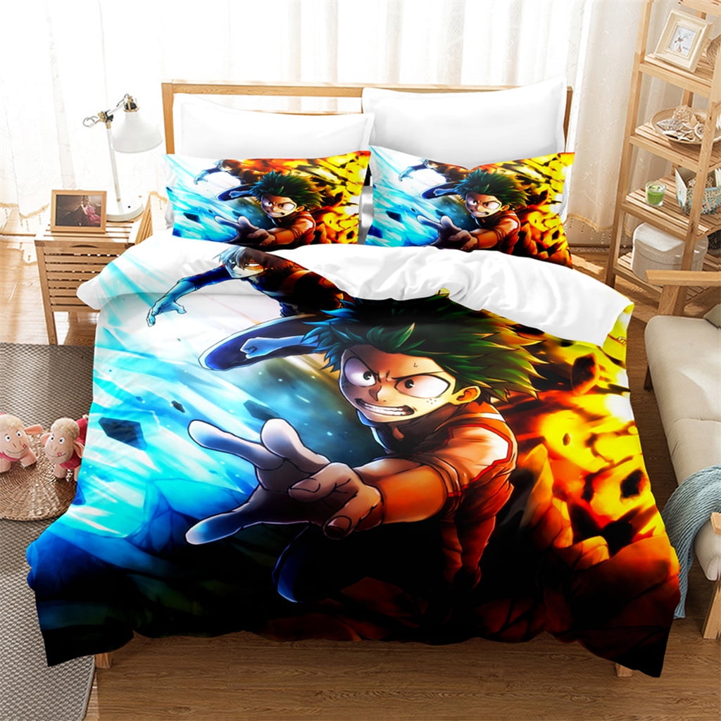NEW My Hero Academia Bedding Bed Set Twin Full Queen King Size Deku ...