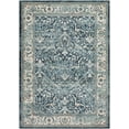 Mark&Day Area Rugs, 3x5 Legnano Traditional Navy Area Rug (2'7" x 4'11 ...