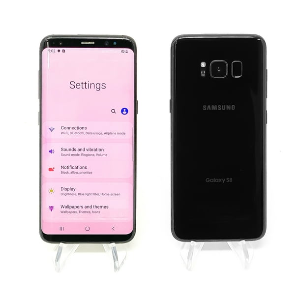 Samsung Galaxy S8 - 64GB - Midnight Black - GSM Unlocked - LCD SHADOW ...