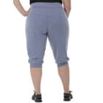 Women's Plus-Size Seamed Capri Jogger - Walmart.com