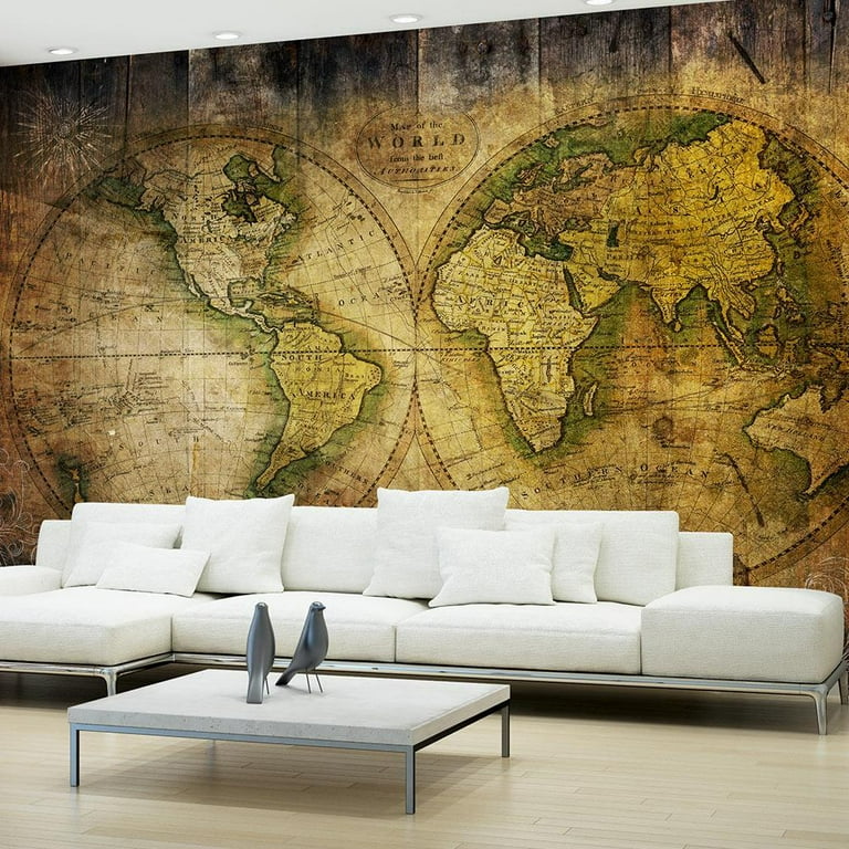Old World Map Wallpaper