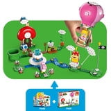 LEGO Super Mario Peach's Garden Adventure 71419 with Pom Pom, Blue Toad ...