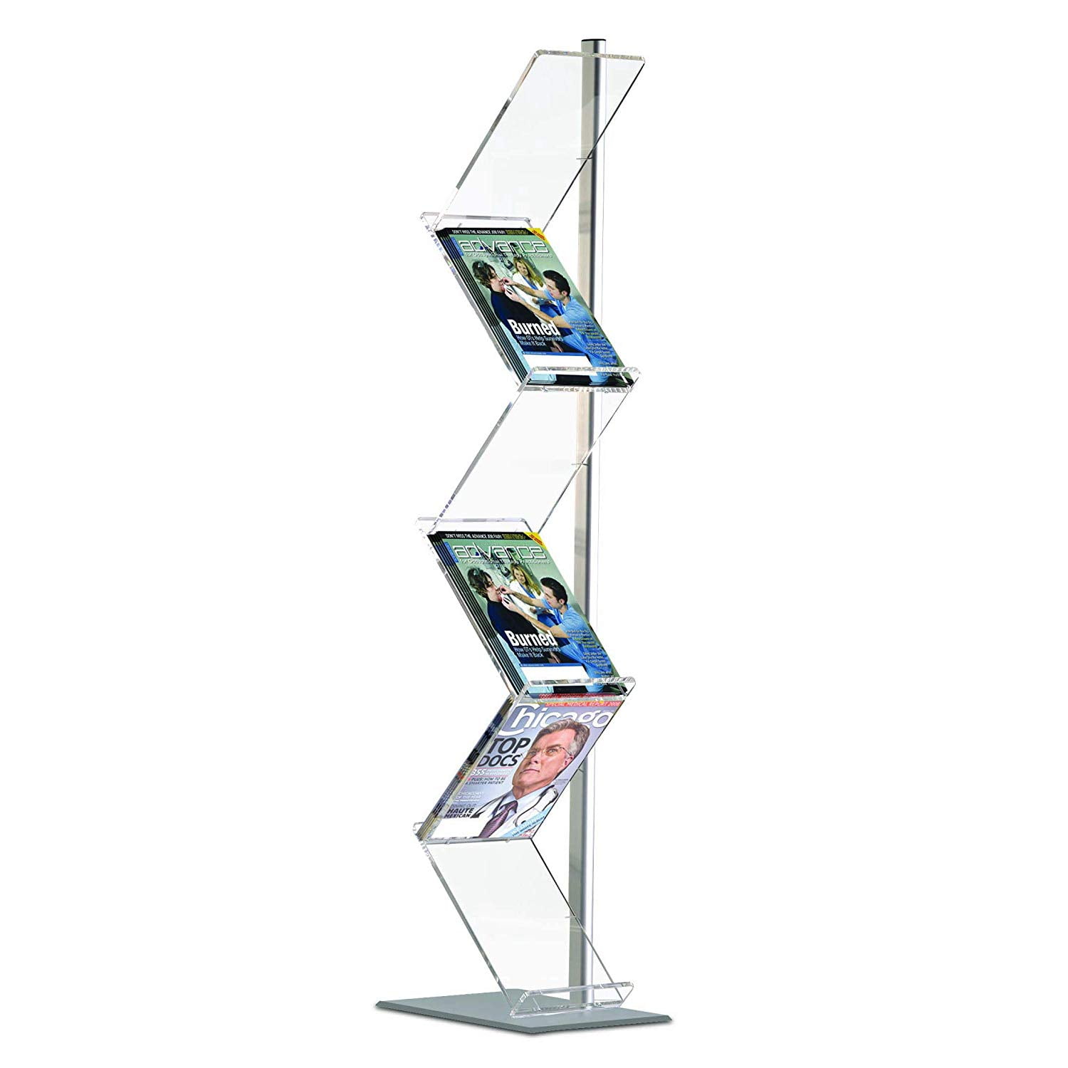M&T Displays Floor Standing Literature, Magazine, Brochure Display ...