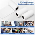 (30 Rolls) 2 1/4" x 16.4' Thermal Receipt Paper, 58mm Cash Register ...