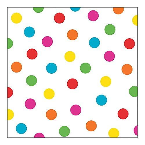 Bright Polka Dot Backdrop Banner (6 Ft. X 6 Ft) Plastic. - Walmart.com