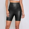 Boom Athletic Shorts For Women High Waisted Trendy Stretchy Long Shorts For Women Trendy Ribbed