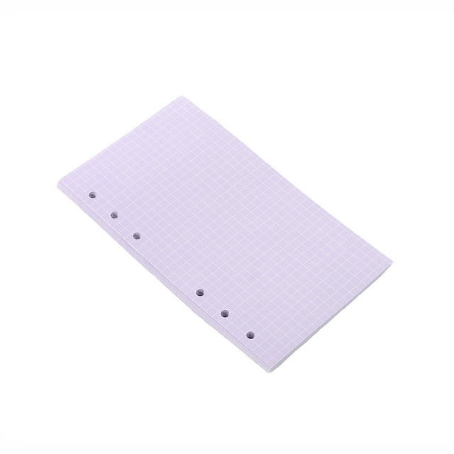FaLX 40 Sheets A5/A6 Filler Papers Loose-leaf Notebook 6 Holes Office ...