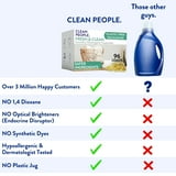 Clean People Laundry Detergent Pods - Clean Ingredients, Ultra ...