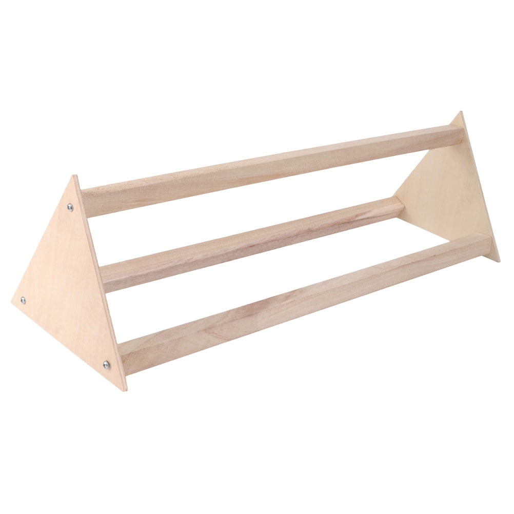 NUOLUX Stand Chicken Bird Parrot Perch Wood Bar Roosting Cage Wooden ...