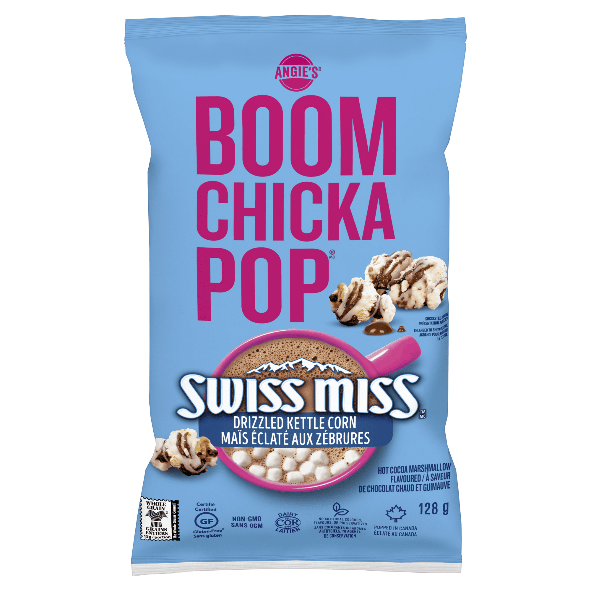 Click here for Angies Boomchickapop  Swiss Miss Drizzled Kettle C... prices