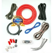 Complete 4 Gauge Car Amplifier Installation Wiring Kit Amp - Walmart.com