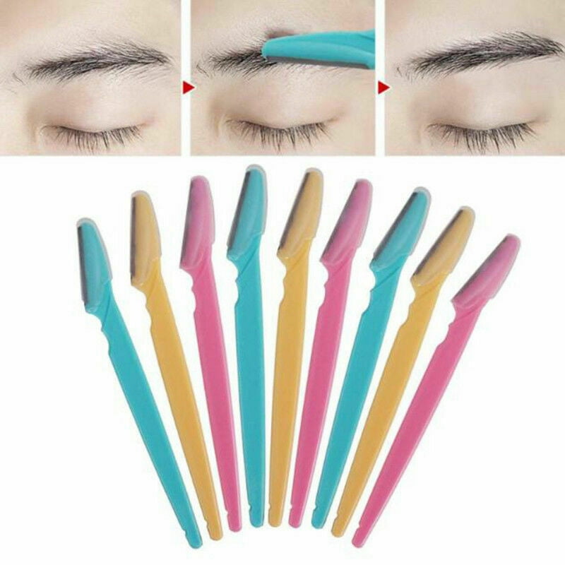 Facial Eyebrow Razor Trimmer Shaper Shaver Blade Knife Hair Remover ...