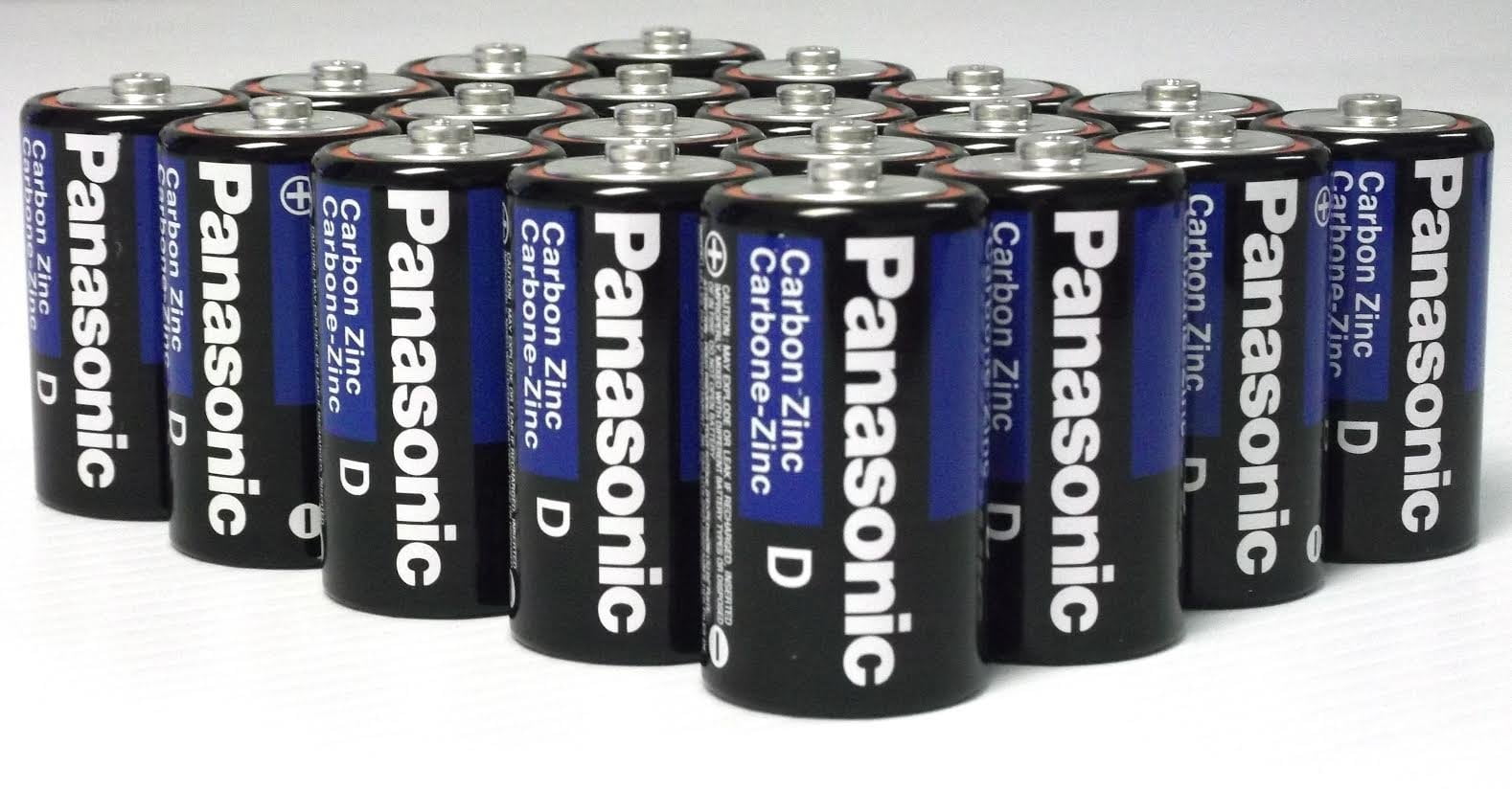 48 Pack Wholesale Lot Panasonic Super Heavy Duty D Batteries - Walmart.com