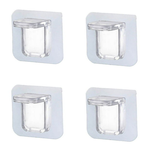 Justharion 4pcs Self-adhesive Hook Bathroom Indoor Storage Peg Heavy ...