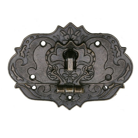 Antique Jewelry Box Hasp Home Wooden Cases Chests Lock Latch Hardware ...