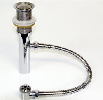 Houzer OD-10 N/A Stainless Steel Lavatory Drain with Overflow Assembly ...