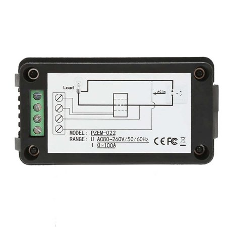 Multimeter Voltage Meter PZEM-022 Amperage Power Energy Monitors ...