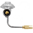 Portable propane pressure regulator suitable for 1-pound gas cylinders ...