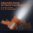 BUYSIGHT Rechargeable Spotlight Flashlight, 120000 lumens 600 Yards ...