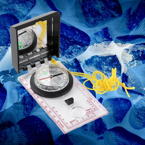 Dioche Brújula para Lectura de Mapas y Navegación, Plegable, con Cordon ...