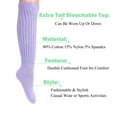 Extra Long Heavy Slouch Socks Lilac 2 Pair Size 9-11 - Walmart.com