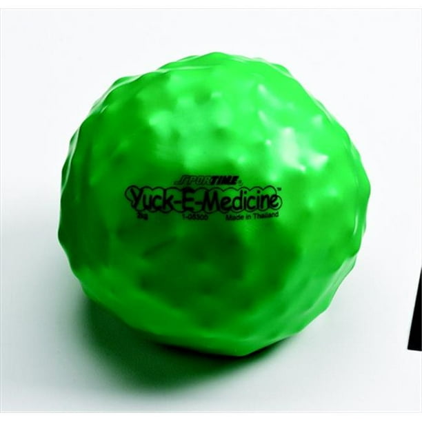 Sportime 4.4 Lbs. - 7 In. Yuck-E-Medicine Ball - Green - Walmart.com