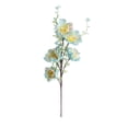 Artificial Blue Azalea Bouquet Decor - 24.8in Plastic Floral ...