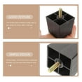 3.1 inch Plastic Furniture Legs, Couch Legs Black Sofa Legs Set of 8 ...