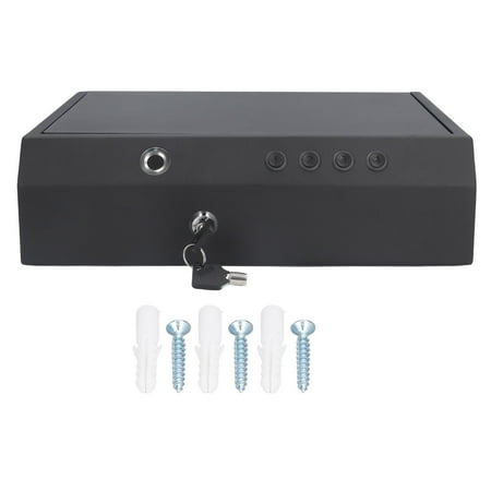 Small Safe Box, Fingerprint Unlock Money Safe Password Key Unlock For ...