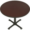 OFM Model XT36RD 36" Multi-Purpose Round Table with X-Style Pedestal ...