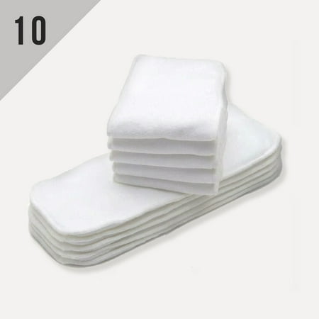 KaWaii Baby Super Absorbent Stay-Dry Microfiber Inserts for Cloth ...