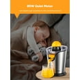 Aiheal Electric Citrus Juicer, Orange Squeezer with Two Interchangeable ...